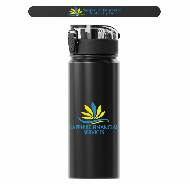 Metal Water Bottles with Logo, Aqualok Metal
